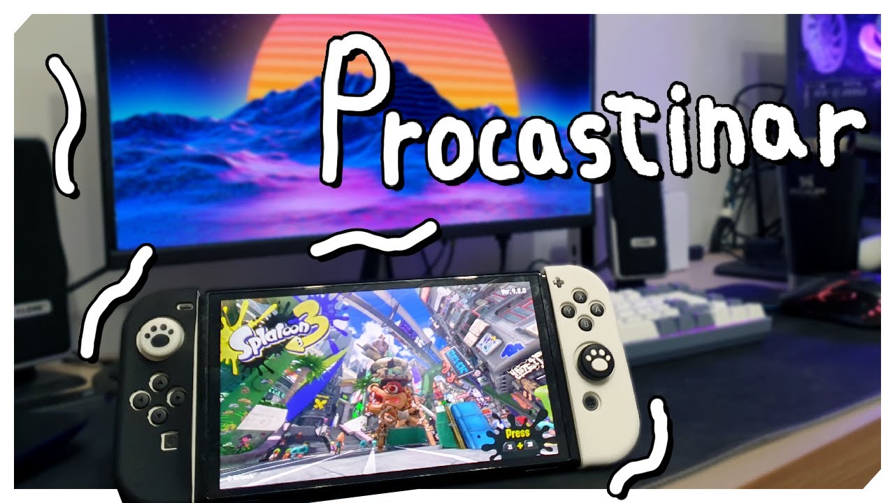 Um vlog sobre Procastinação... (e Splatoon 3) - YouTube