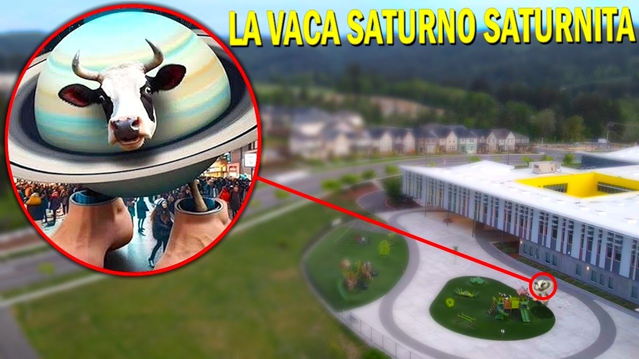 Drone Catches LA VACA SATURNO SATURNITA IN REAL LIFE!! *ITALIAN ...