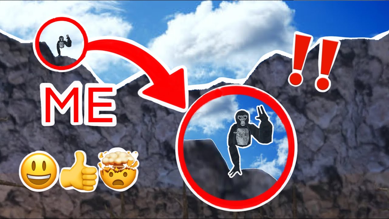 I Escaped The Map in Gorilla Tag... (Secret Tunnel) - YouTube