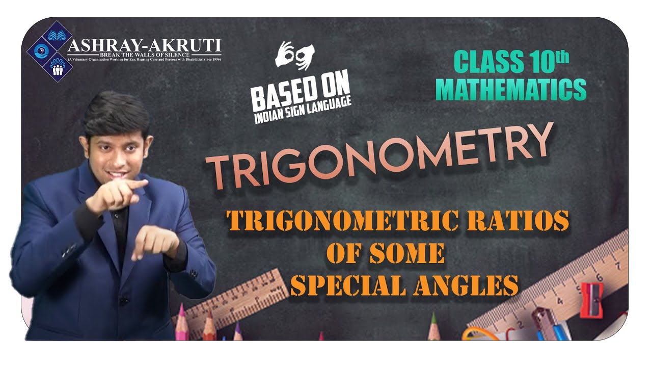 Lessons in sign Language for H.I I 10th Maths I Trigonometric ratio for ...