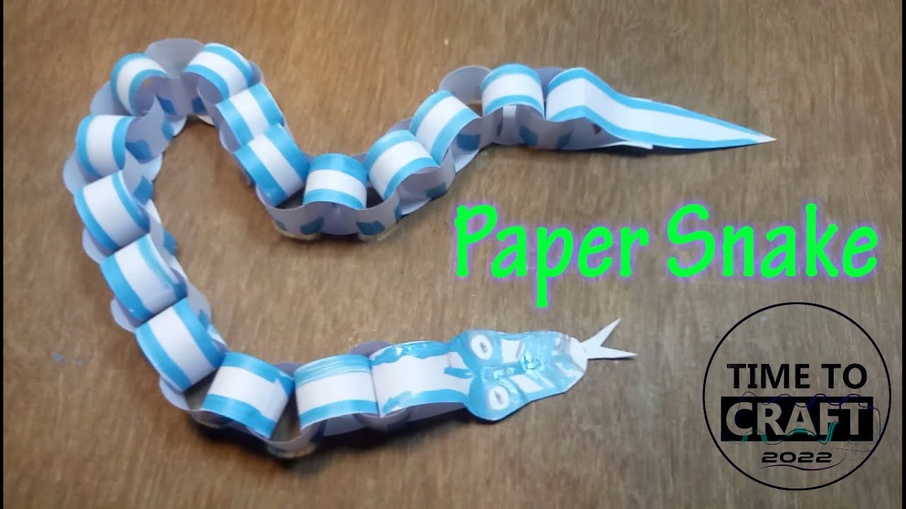 How to Make Paper Snake 🐍 | Creative Paper Snake | DIY Snake | Origami ...