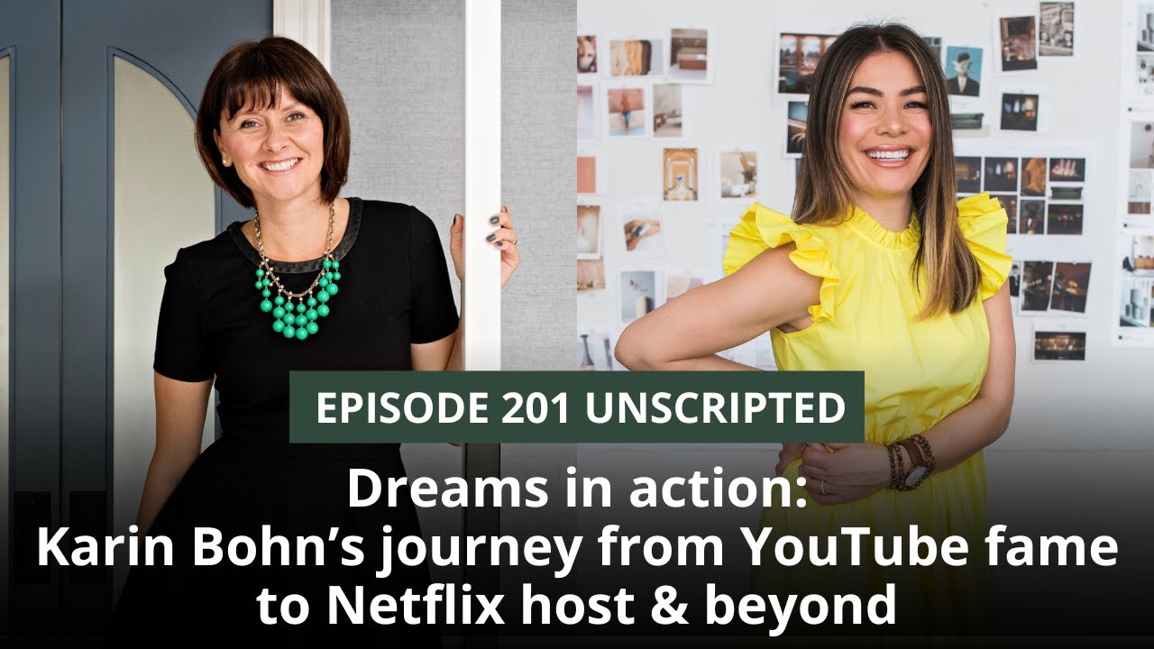 Part 1 - Dreams in action: Karin Bohn’s journey from YouTube fame to Netflix host & beyond - YouTube