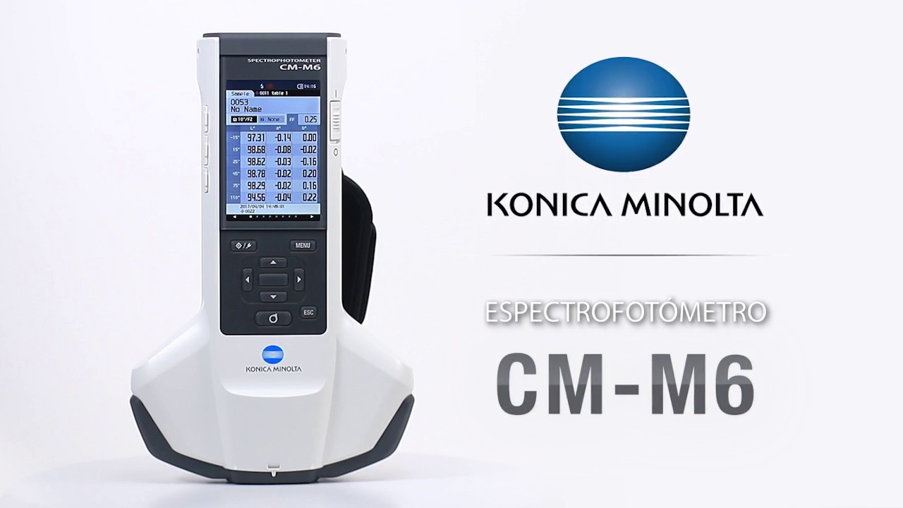Espectrofotómetro Multi Ángulo CM-M6 - Konica Minolta Sensing Latin ...
