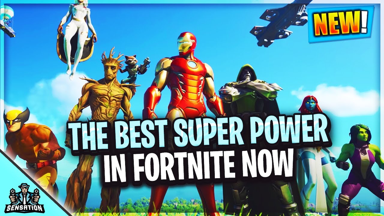 MOST OP SUPER POWER IN FORTNITE RIGHT NOW - YouTube