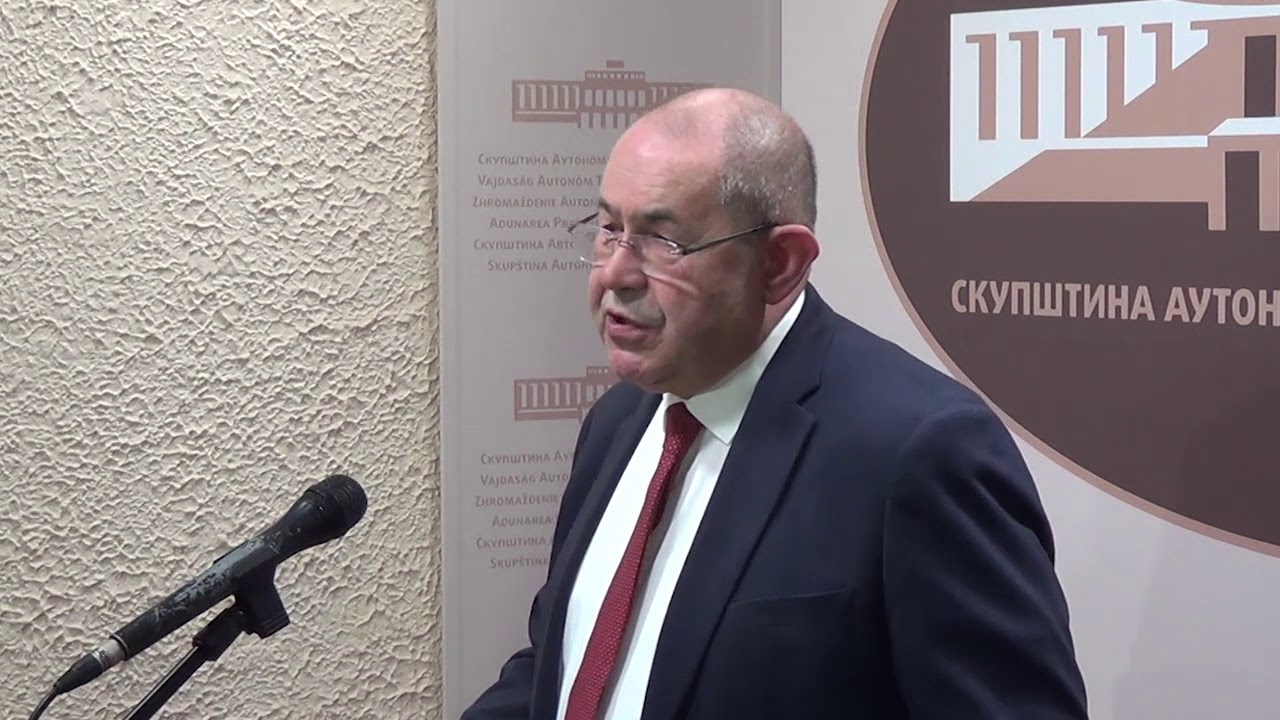 Vojvodina u 2020 - Istvan Pastor, predsednik Skupštine Autonomne ...