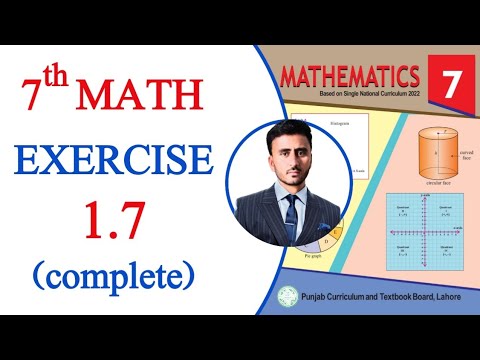 Class 7 Math Exercise 1.7 | Class 7 Maths Chapter 1 Exercise 1.7 | 1.7 ...