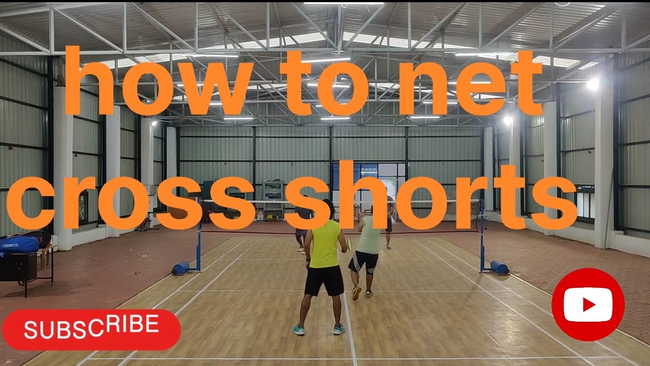 backhand cross court drop ! how to cross net - YouTube