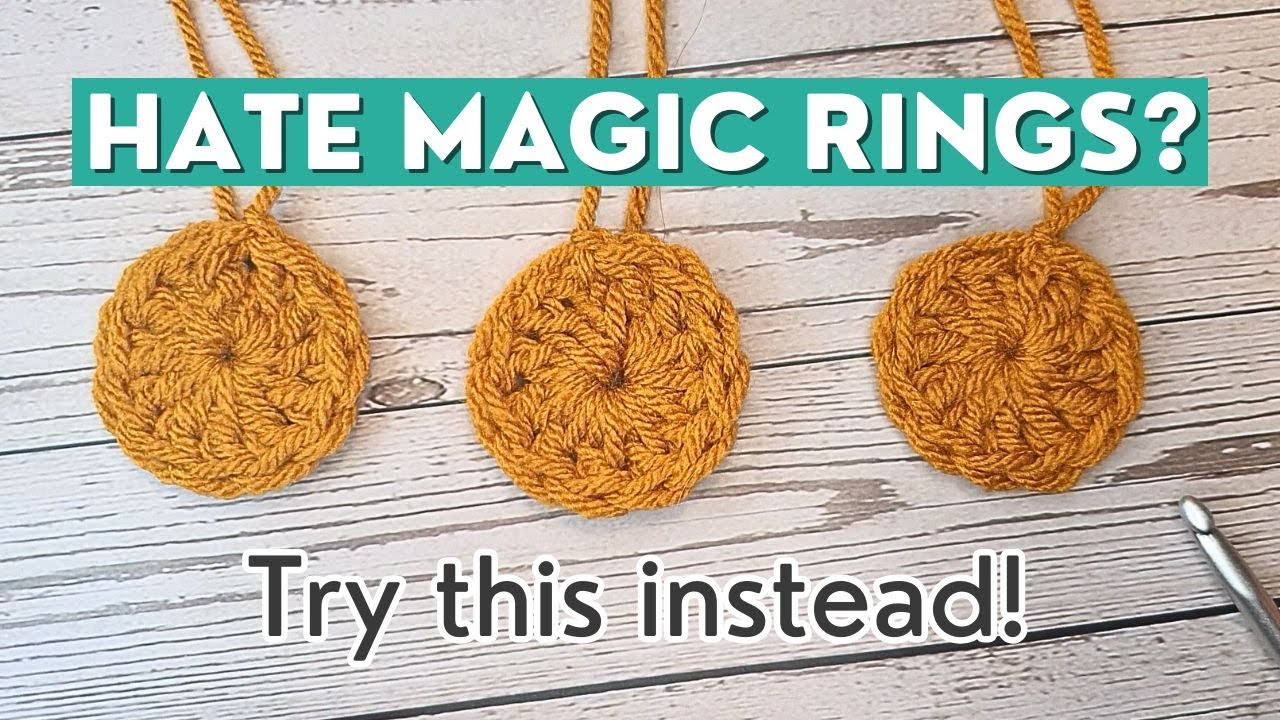 3 Alternatives to a Magic Ring/Circle! (Easy Tutorial) - YouTube