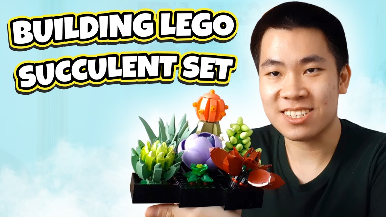 AWC Builds The Lego Succulent Set! - YouTube