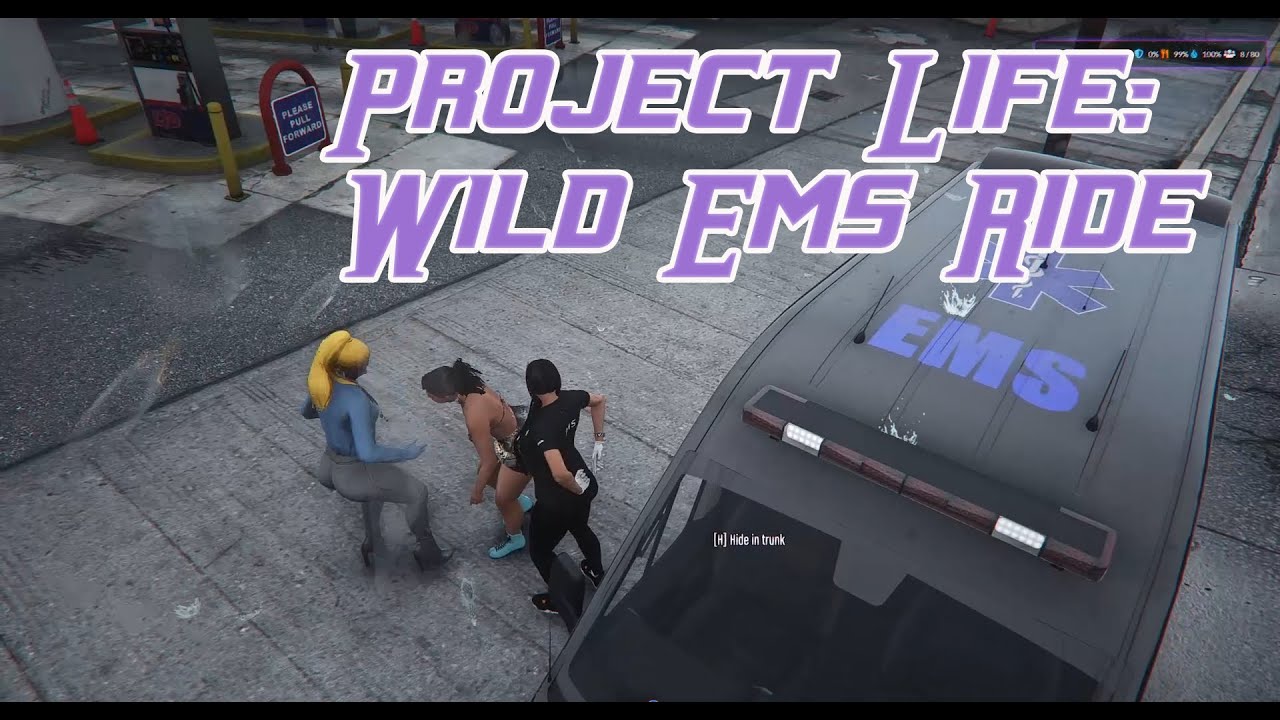 Project Life Rp: A wild EMS Ride GTA RP - YouTube