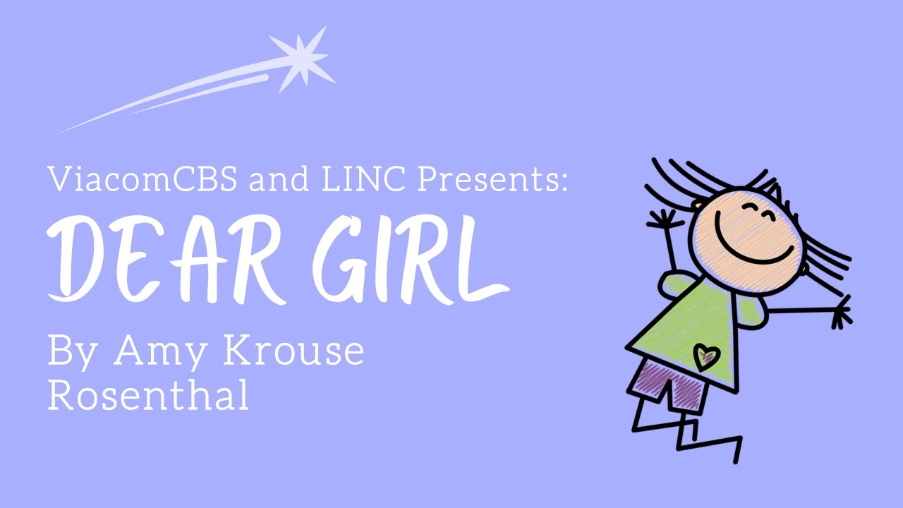 Dear Girl by Amy Krouse Rosenthal - YouTube