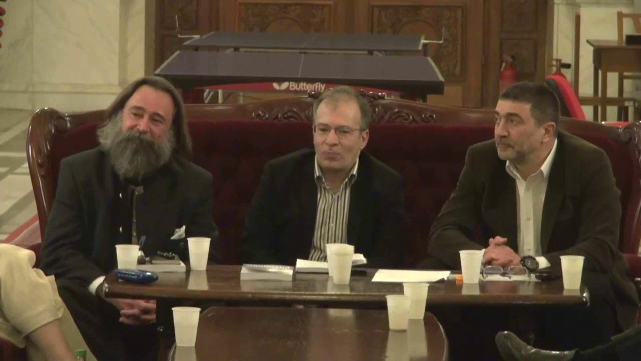 Constantin Parvulescu la lansarea cărții Ortodoxie și Naționalism ...