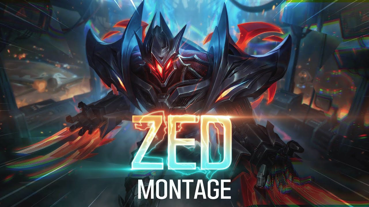 시즌 15 천상계 제드 매드무비 (S15 High Elo Zed LOL Montage) - YouTube