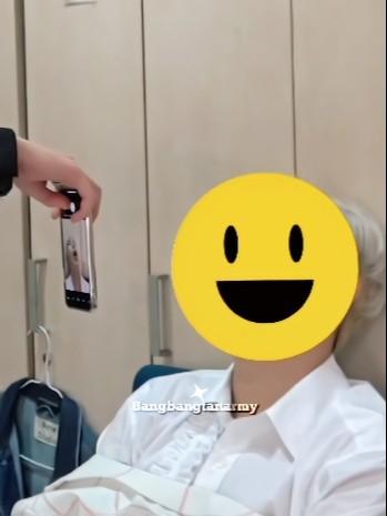 staff put emoji on his Rm's sleeping face but Jungkook revealed 🤣 - YouTube