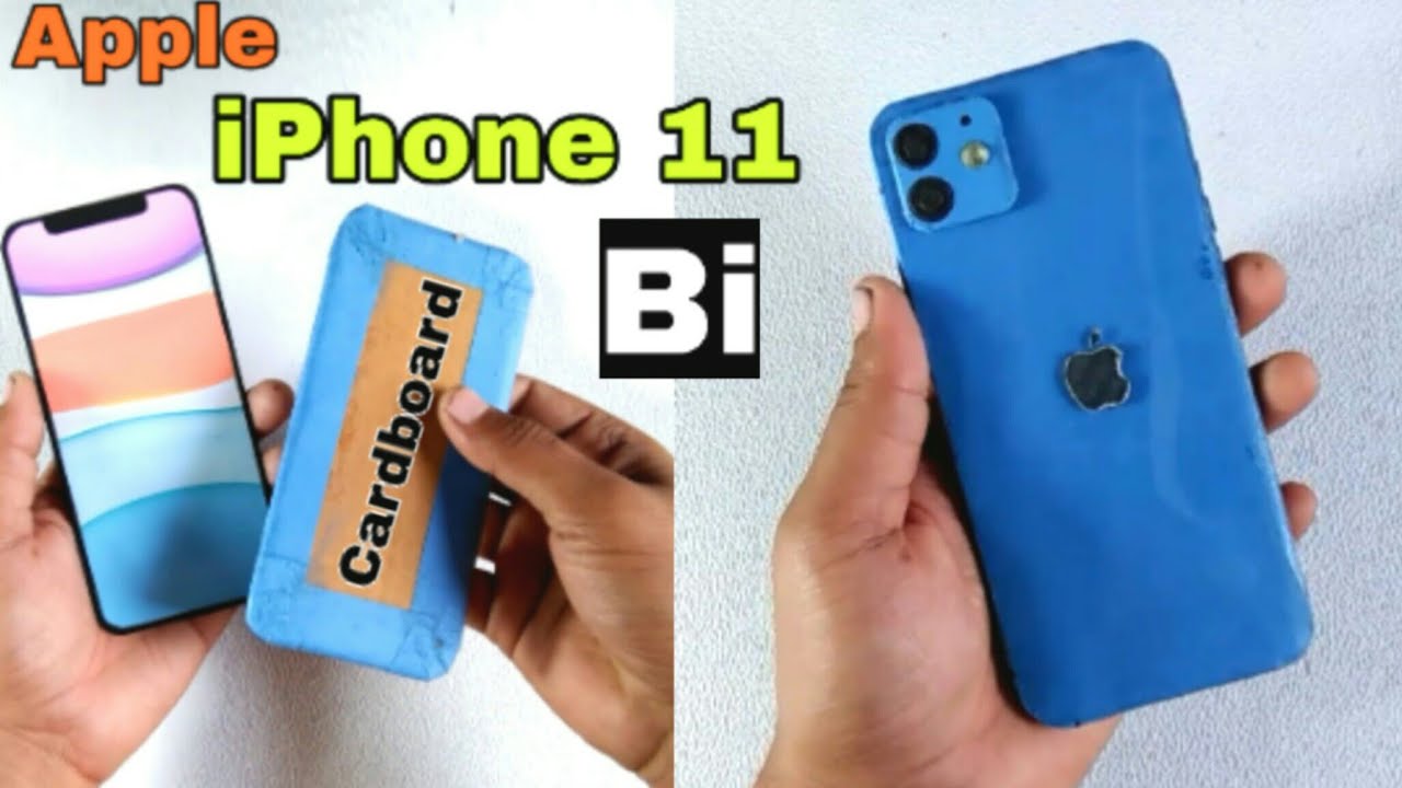 iPhone 11 How to Make from Cardboard | Bi - YouTube