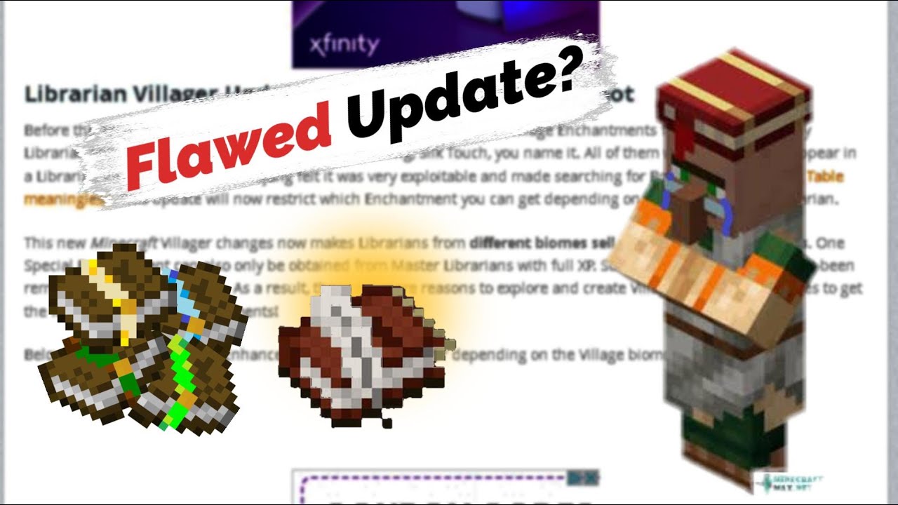 Issues With the Minecraft Villager Changes and How to Fix Them - YouTube
