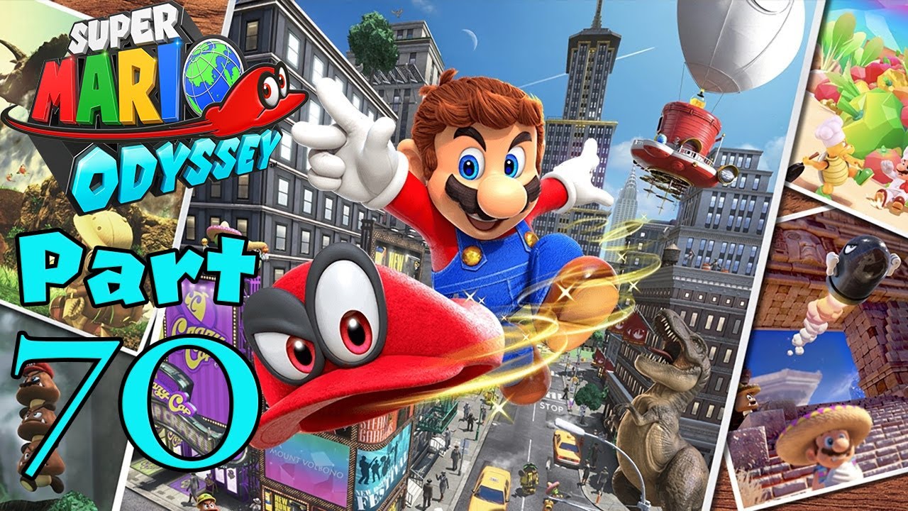 Super Mario Odyssey Part 70 - Rematch with Cookatiel, Torkdrift and ...