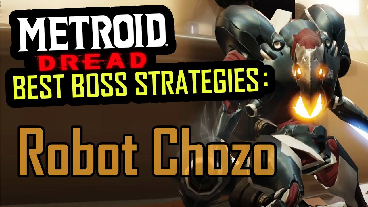 Metroid Dread Best Boss Strategy Robot Chozo Soldier - YouTube