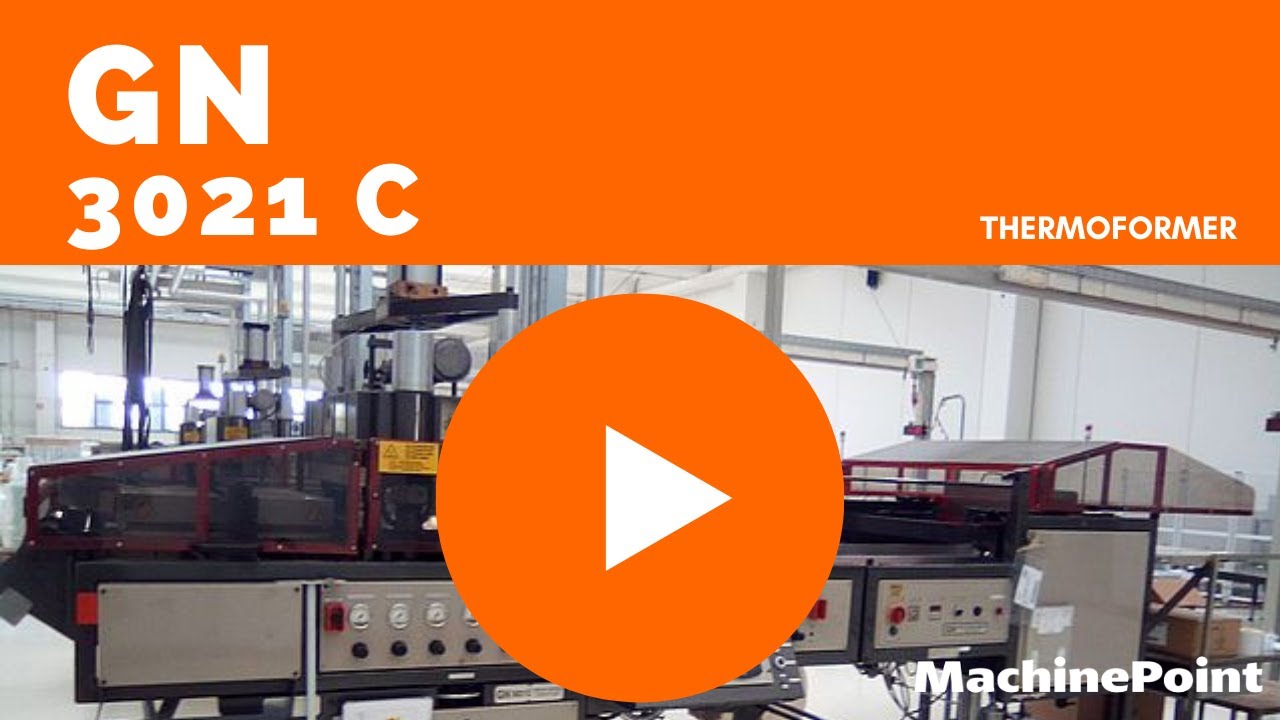 GN 3021 C Thermoformer | GN Machines - YouTube