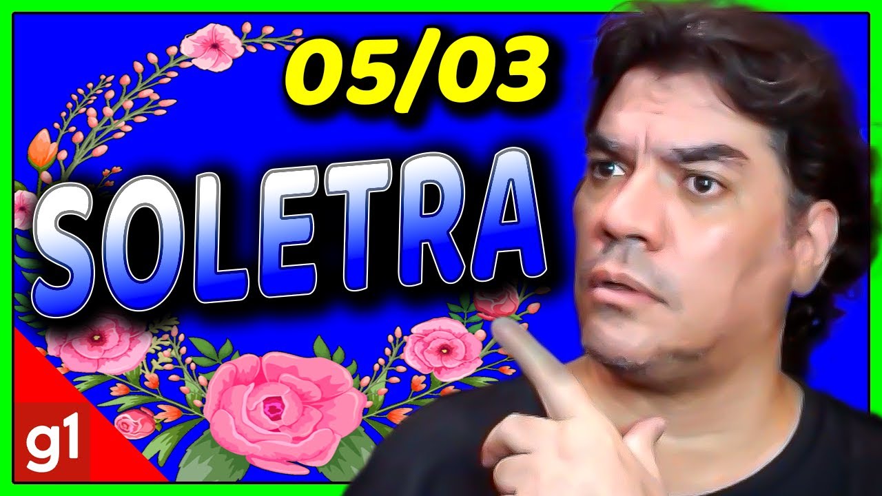 🤔 [05/03/24] JOGANDO Soletra do G1 - YouTube