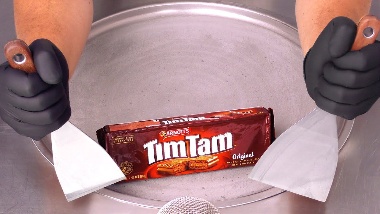 Tim Tam - Ice Cream Rolls | ASMR - YouTube