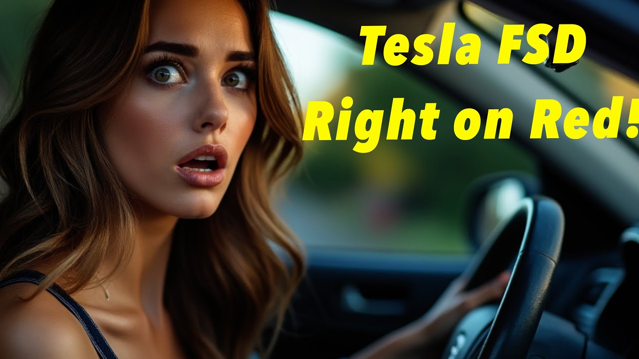 Tesla FSD 12.5.1.3 makes a right on red - YouTube