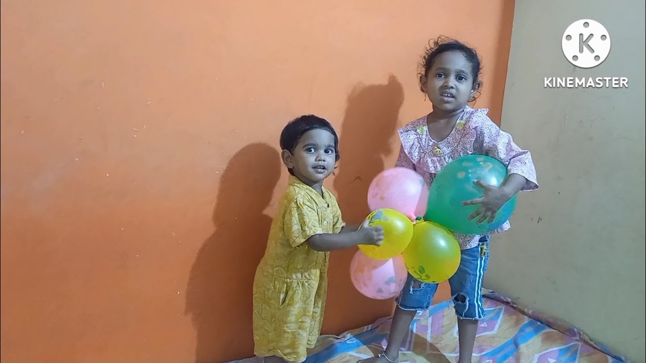 fun with balloons 🎈 🎈 🎈 🎈 🎈 🎈 🎈 🎈 🎈 🎈 🎈happy Sunday to all kids ...