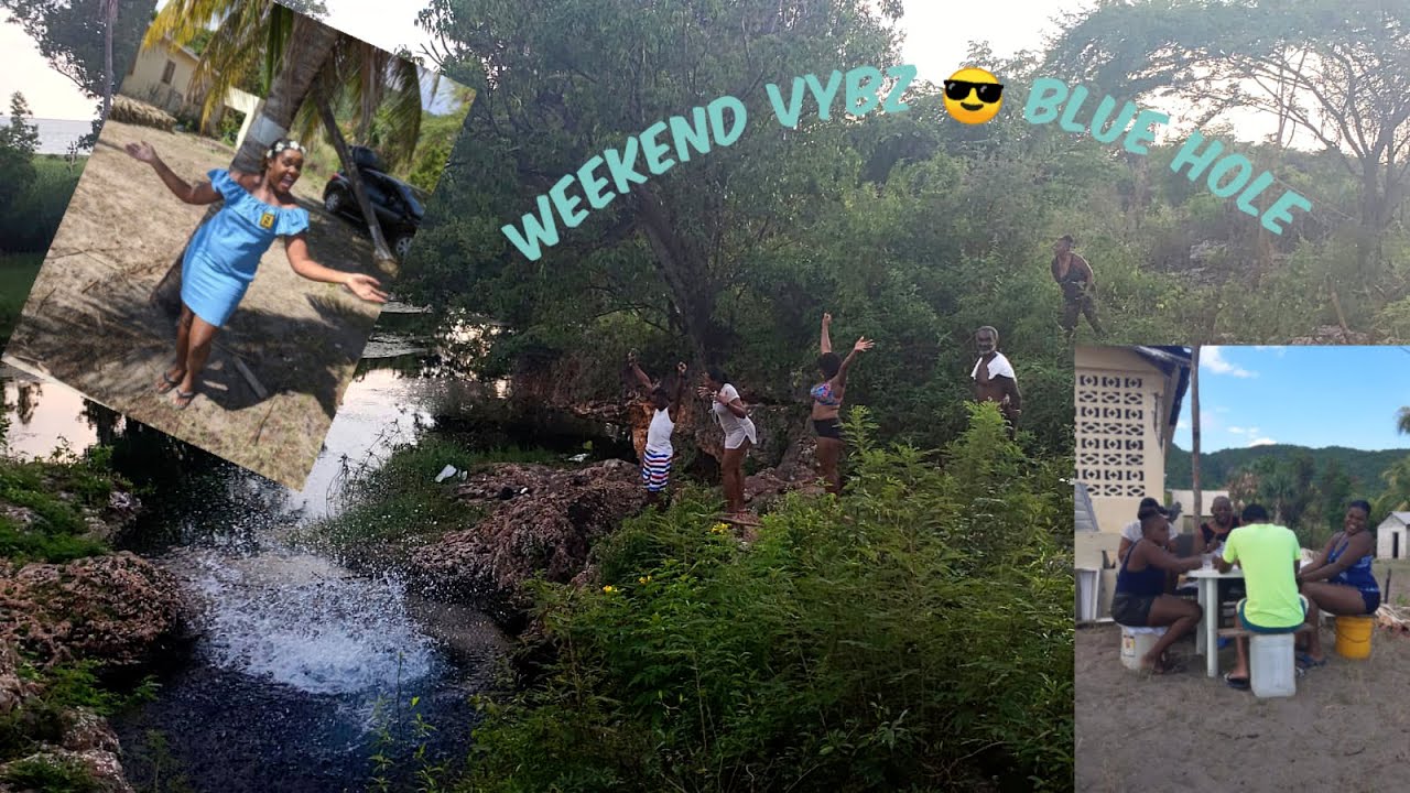 VLOG|| Weekend Vybz, Blue Hole, Alligator Pond, Guts River, Little Ochi ...