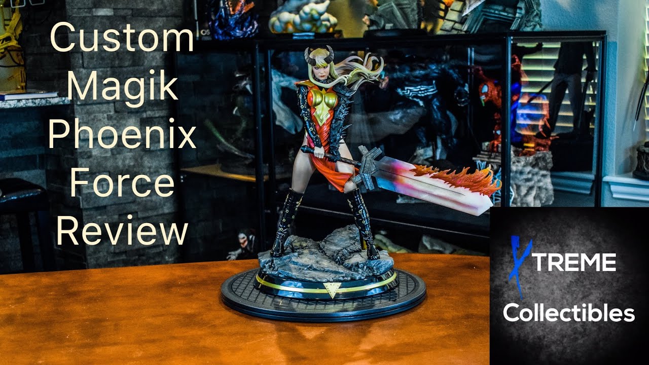 Custom Magik Phoenix Force Statue Review - Day 1 of 10 days of statues ...