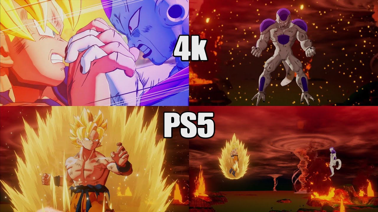 DRAGON BALL Z: KAKAROT Goku the Legendary Super Saiyan vs Frieza Full ...