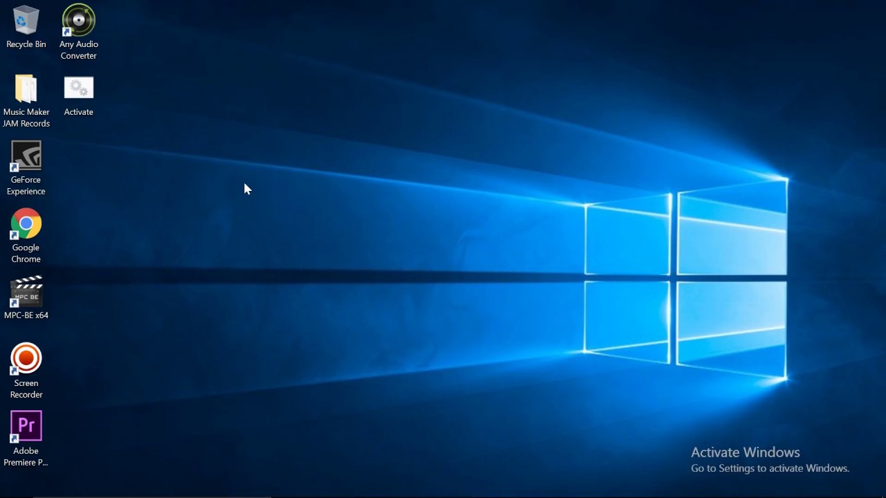 Remove "Activate win 10" logo. Activate windows 10 - YouTube