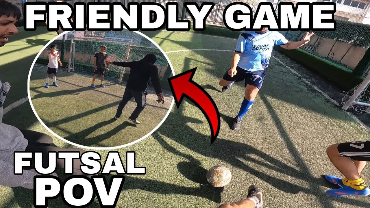FRIENDLY GAME GETS HEATED !!! | FUN GAME | FUTSAL POV - YouTube