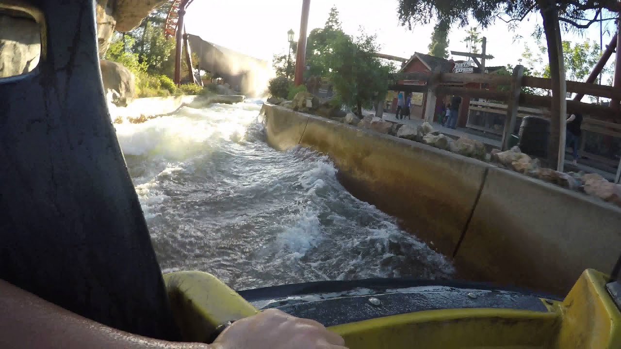 [4K]Big Foot River Rapids Knotts Berry Farm Full Complete Ridethrough ...