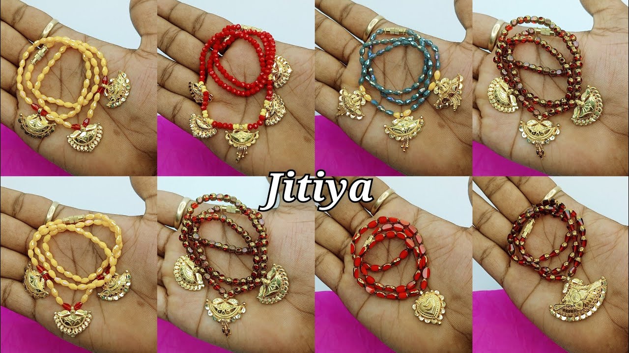 3 And 5 Gold Jitiya Locket Design || Fancy Jitiya Locket 2024 - YouTube