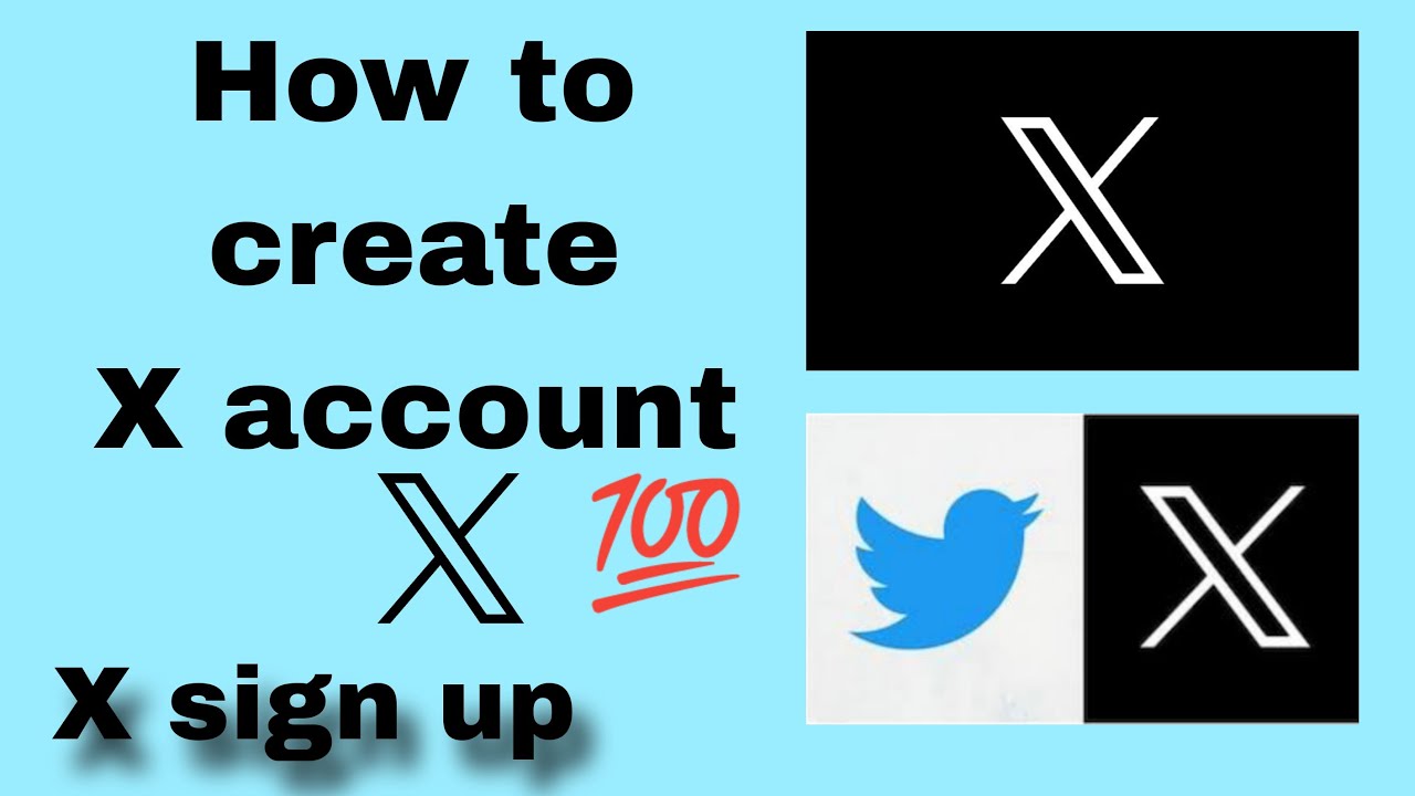 How to create X account | X sign up | X account create | How to create ...