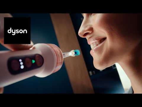 The Dyson CameraJetᵀᴹ toothbrush: finds gaps and flosses as you brush