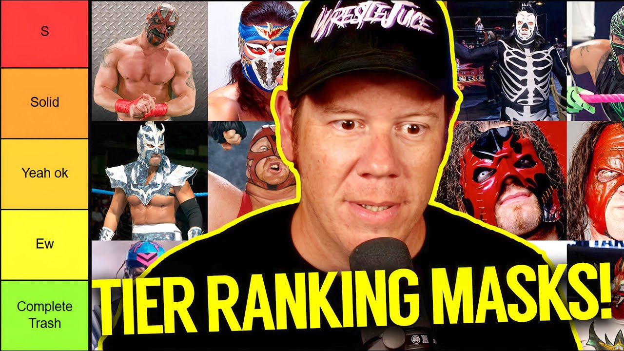 Tier Ranking WRESTLING MASKS - YouTube