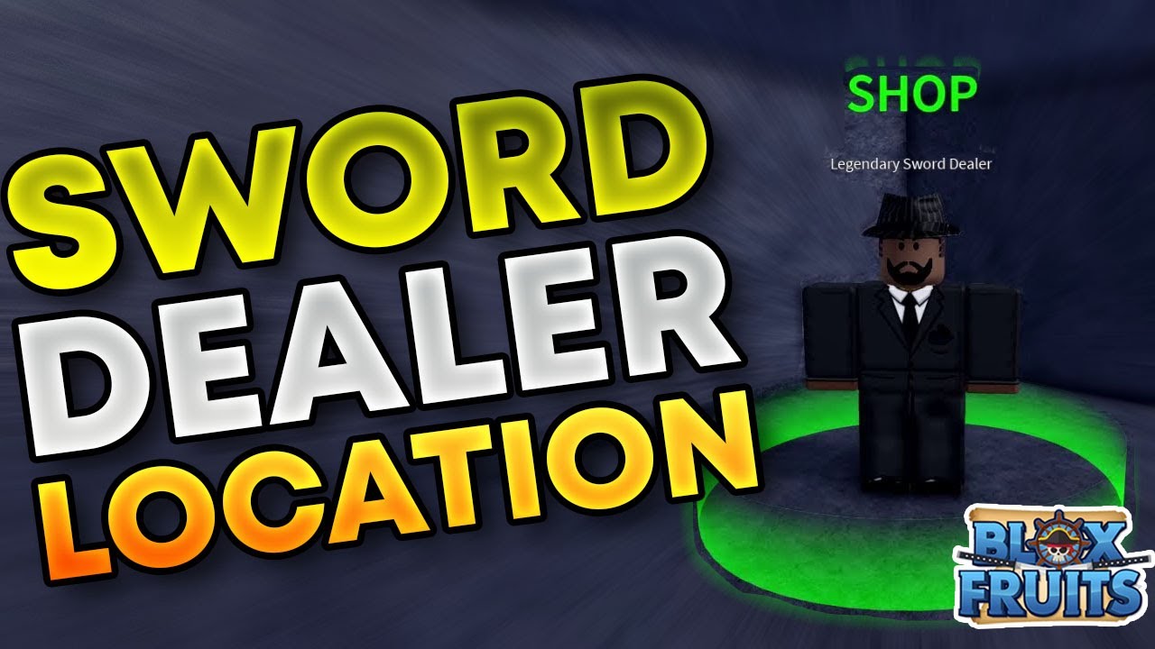 All Sword's Dealer Location in Second Sea Blox Fruits - YouTube
