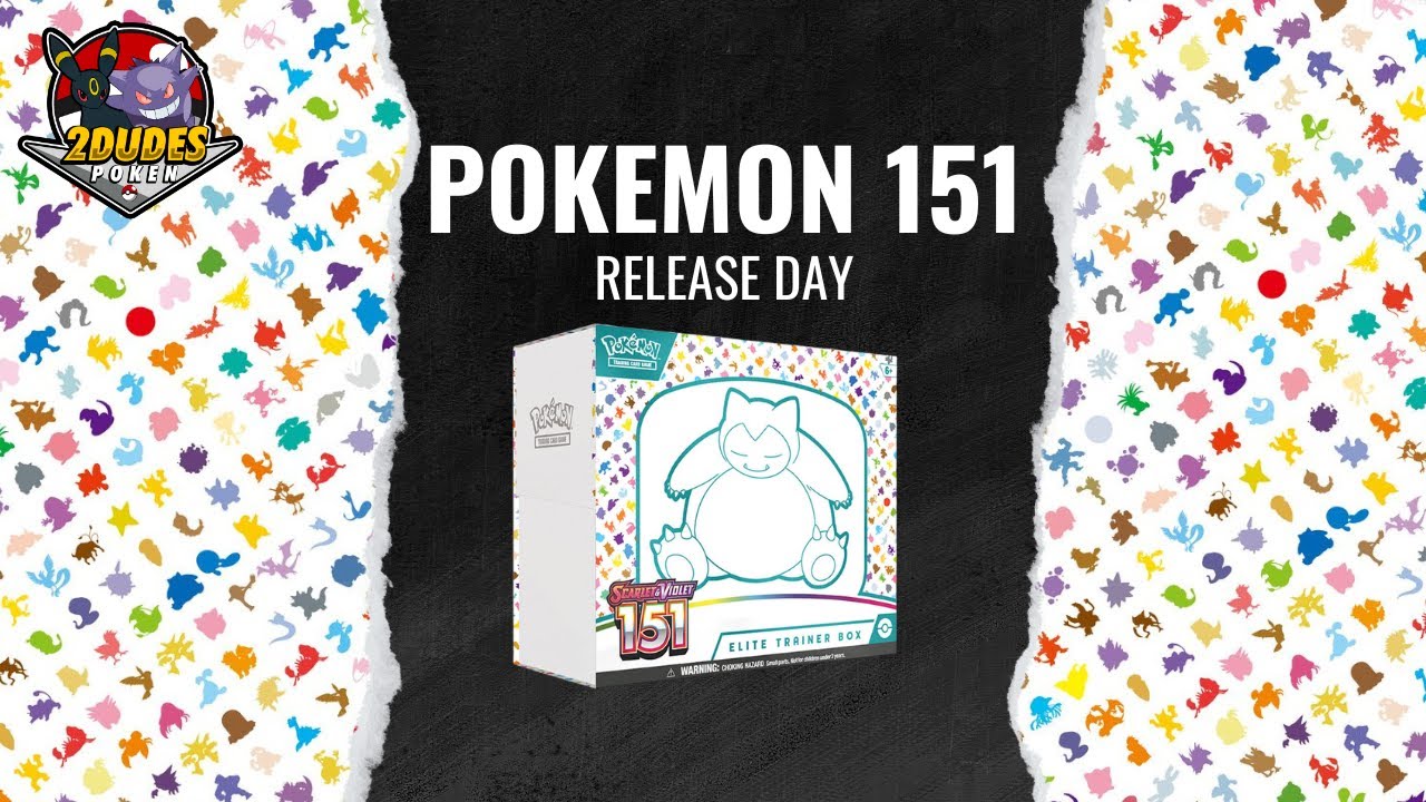 Pokemon 151 Release Day - LIVE - YouTube