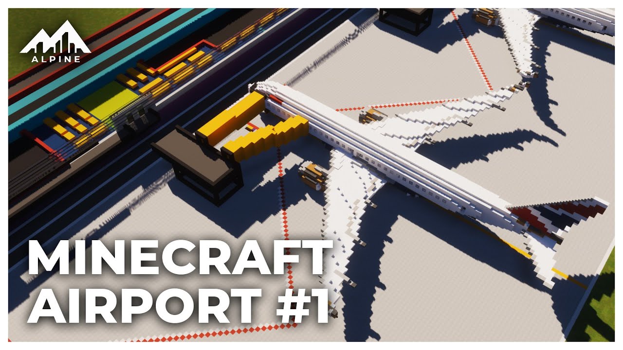 Minecraft Airport Update #1 - Andea International - YouTube