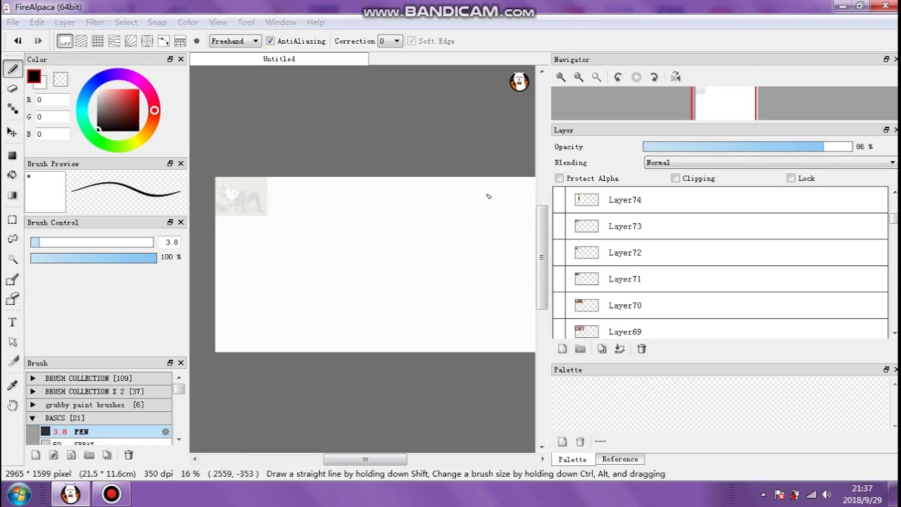 DIGITAL ART FIGURE POSE TRACE AND SKETCH PRACTICE IN FIREALPACA - YouTube