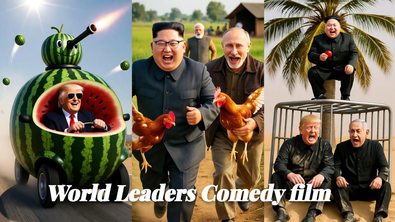 World leaders funny film, Commedy dictator Cinematic | Combo Commedy ...
