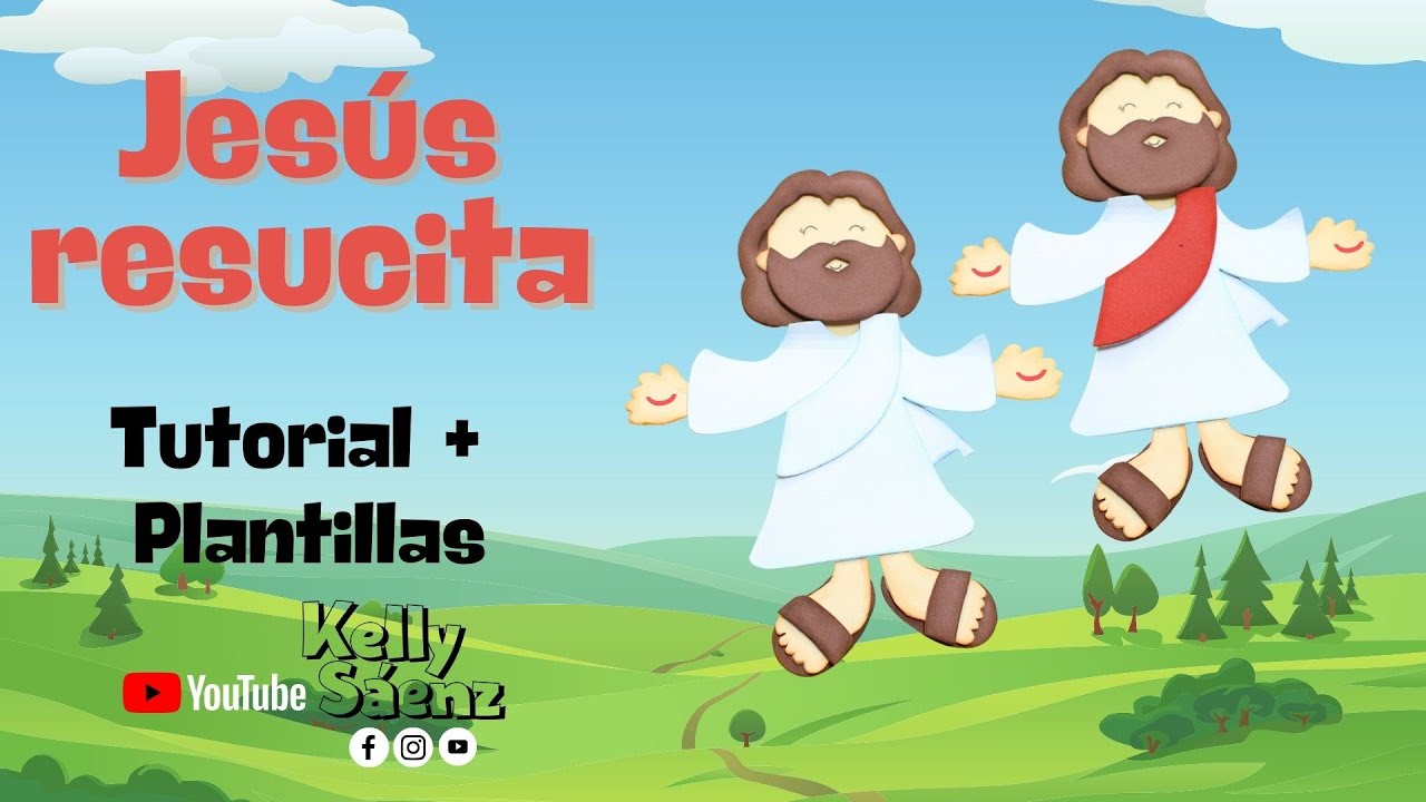 DIY | Jesús resucita | Manualidades Bíblicas | Kelly Sáenz - YouTube
