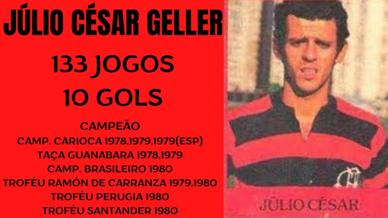 JÚLIO CÉSAR GELLER GOLS E SKILLS PELO FLAMENGO - YouTube