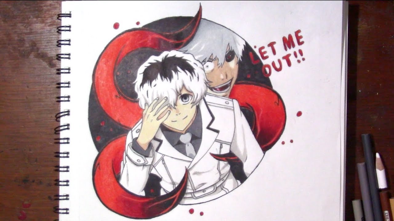 Haise Sasaki (Speed Drawing) Tokyo Ghoul Season 3 - YouTube