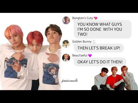 BTS Texts || The Maknae line's Breakup ( ft. txt ) - YouTube