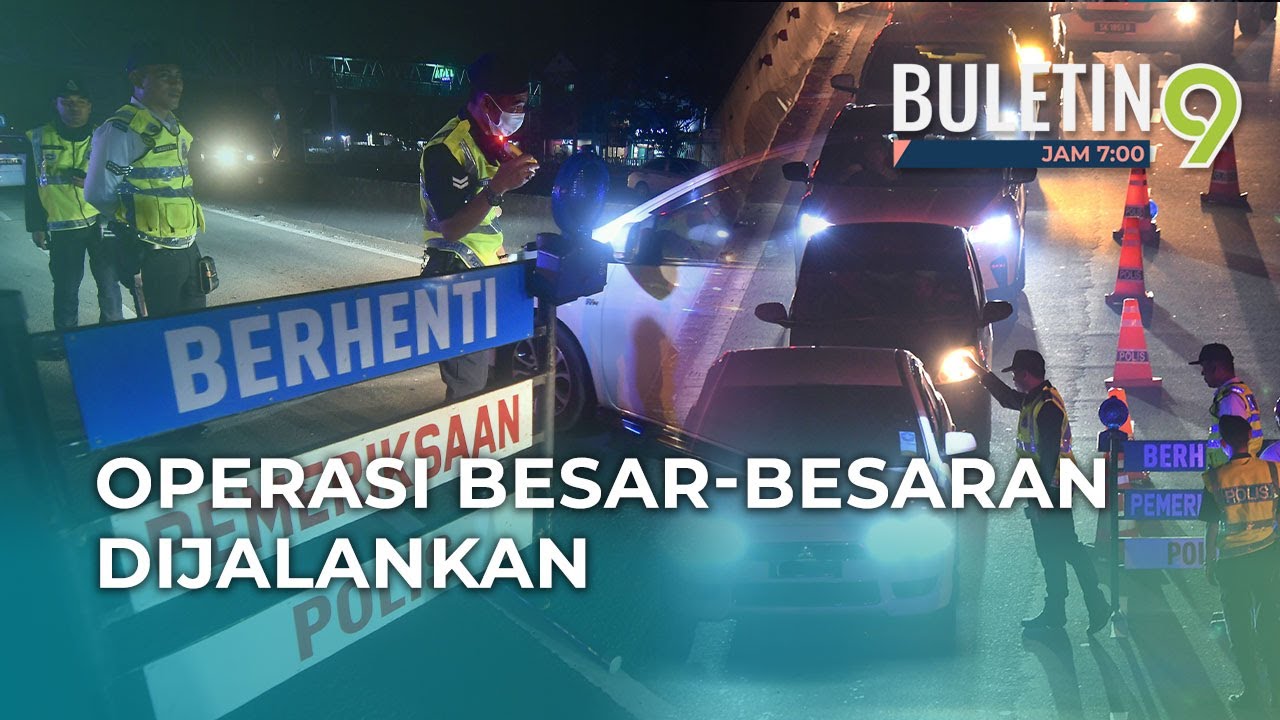 Polis KL Lancar Operasi Trafik Bersepadu Mulai Sabtu Ini - YouTube
