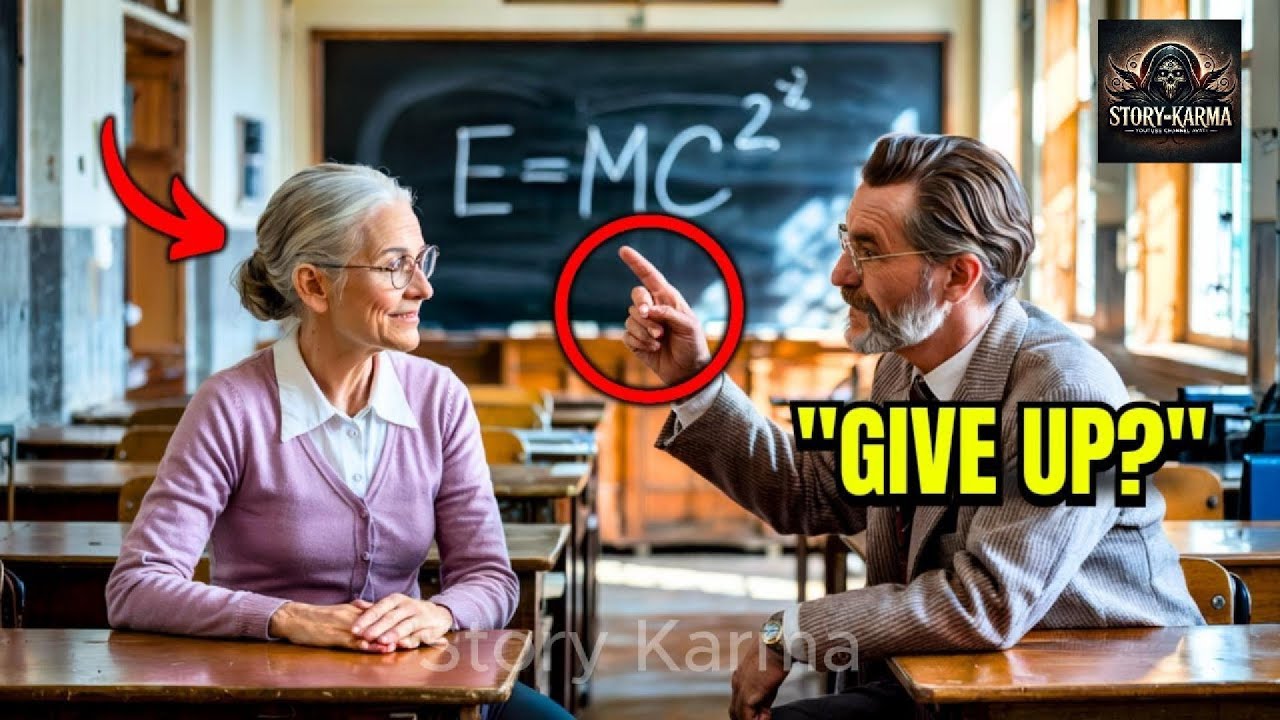 Old Woman Solves Impossible Equation - Silencing Arrogant Teacher ...