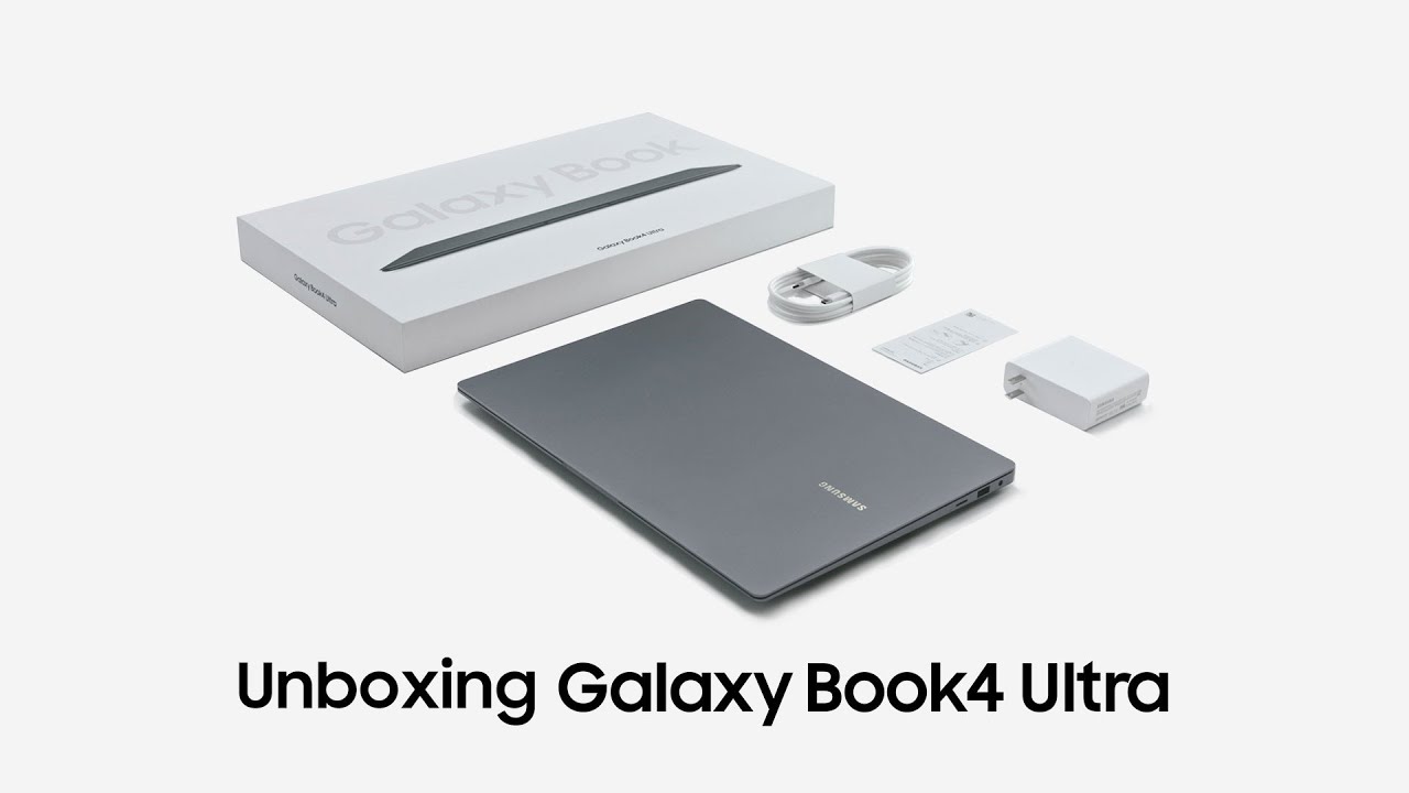 Galaxy Book4 Ultra: Official Unboxing | Samsung - YouTube