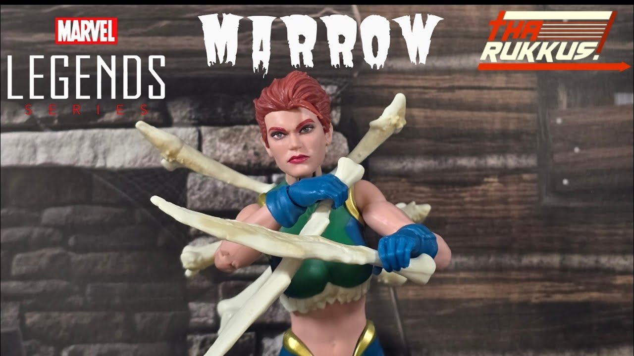 Marvel Legends Marrow X-Men "Nemesis" Wave Actionn Figure Review - YouTube